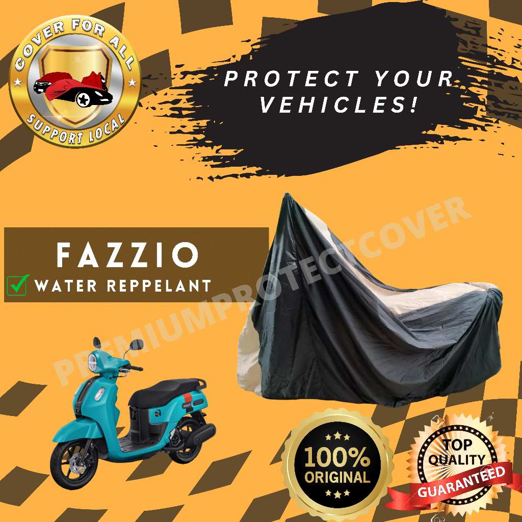 FAZZIO HIGH QUALITY MOTOR COVER - WATER REPELLANT SCRATCH AND DUST ...