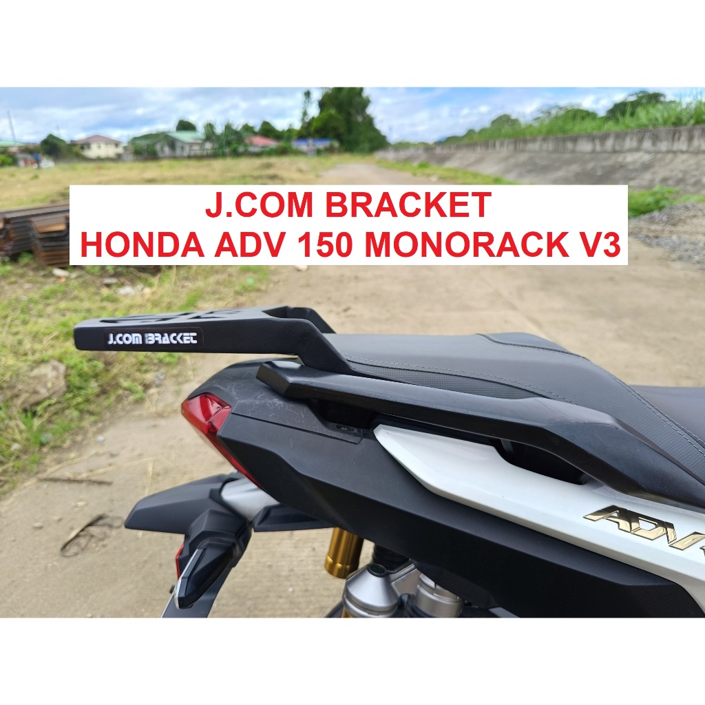 J.COM Bracket for HONDA ADV 150 MONORACK V3 BRACKET (Stay Grab bar ...
