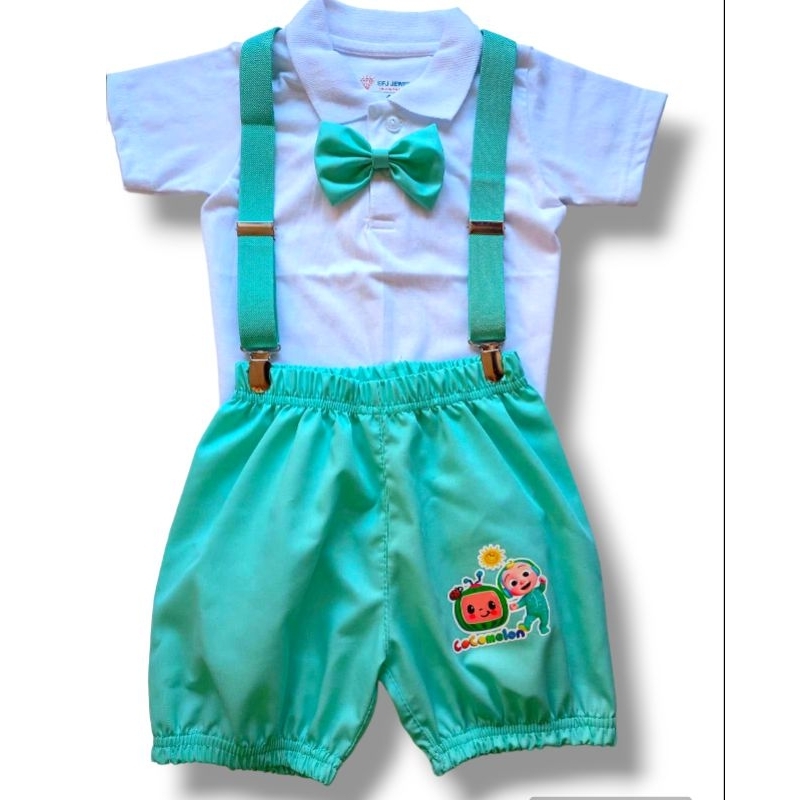 COD cocomelonmint for birthday/ christening celebrant outfit | Shopee ...