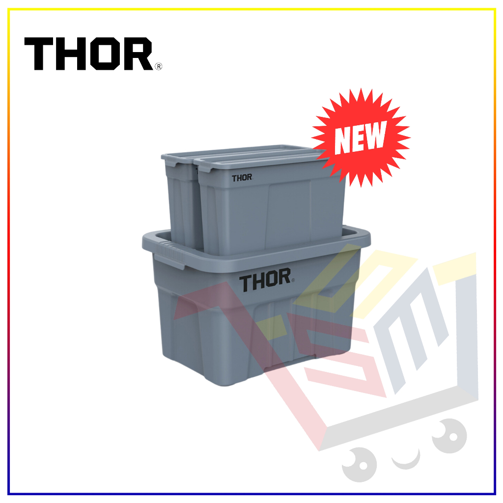 THOR® Mini Limo 5L Storage Box with Lid/Container Box/Stackable Storage ...