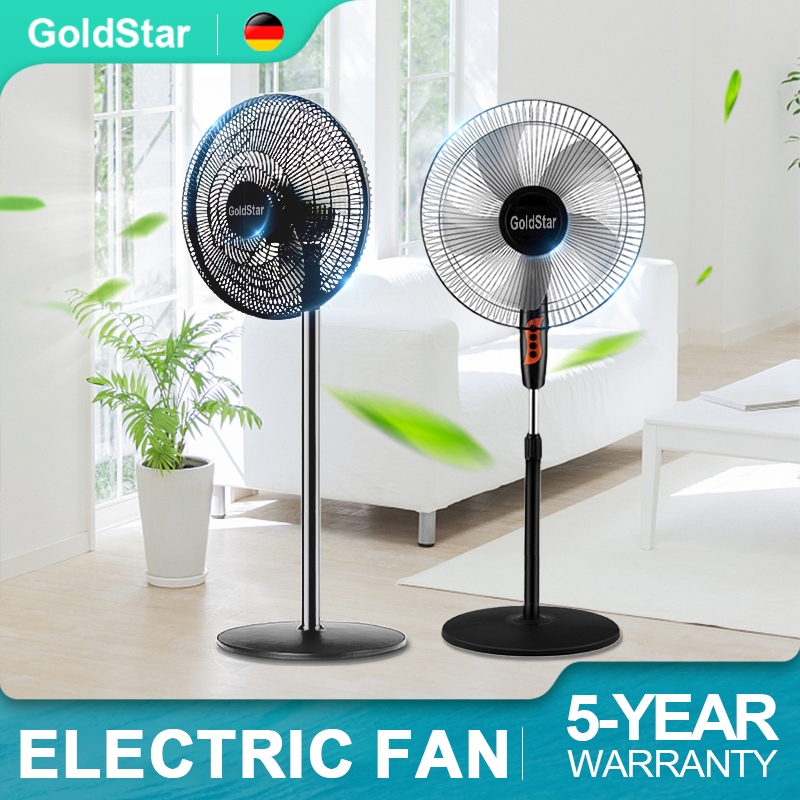 Gold Star 1-2pcs 16/14 inch Portable Electric Fan - Stand Fan and Wall ...
