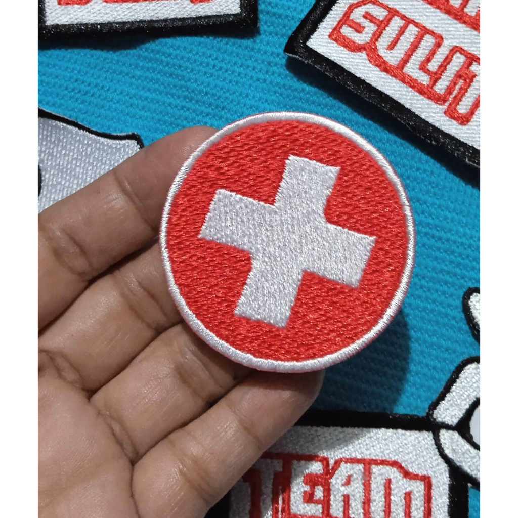 patch medic sign logo embroidery Occupational health and safety ohs ...