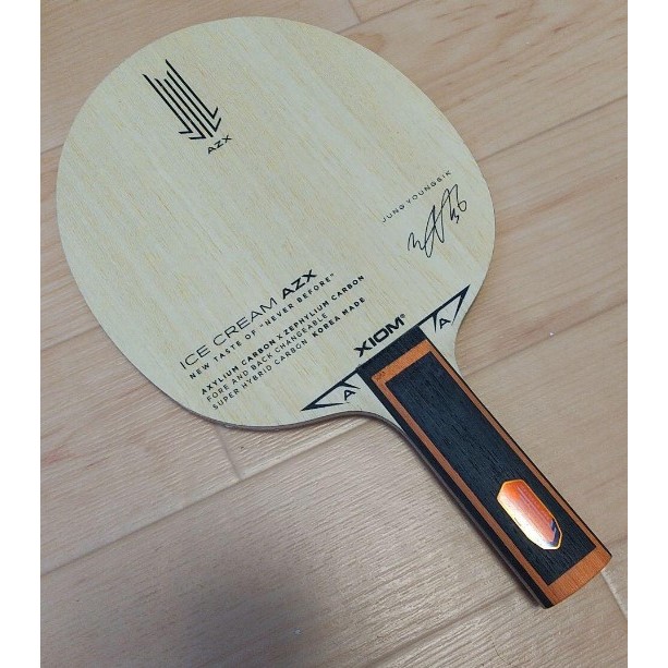 ST Handle Xiom IceCream AZXi 5+2 Carbon 5.8mm 90g Blade original xiom table tennis blade ...