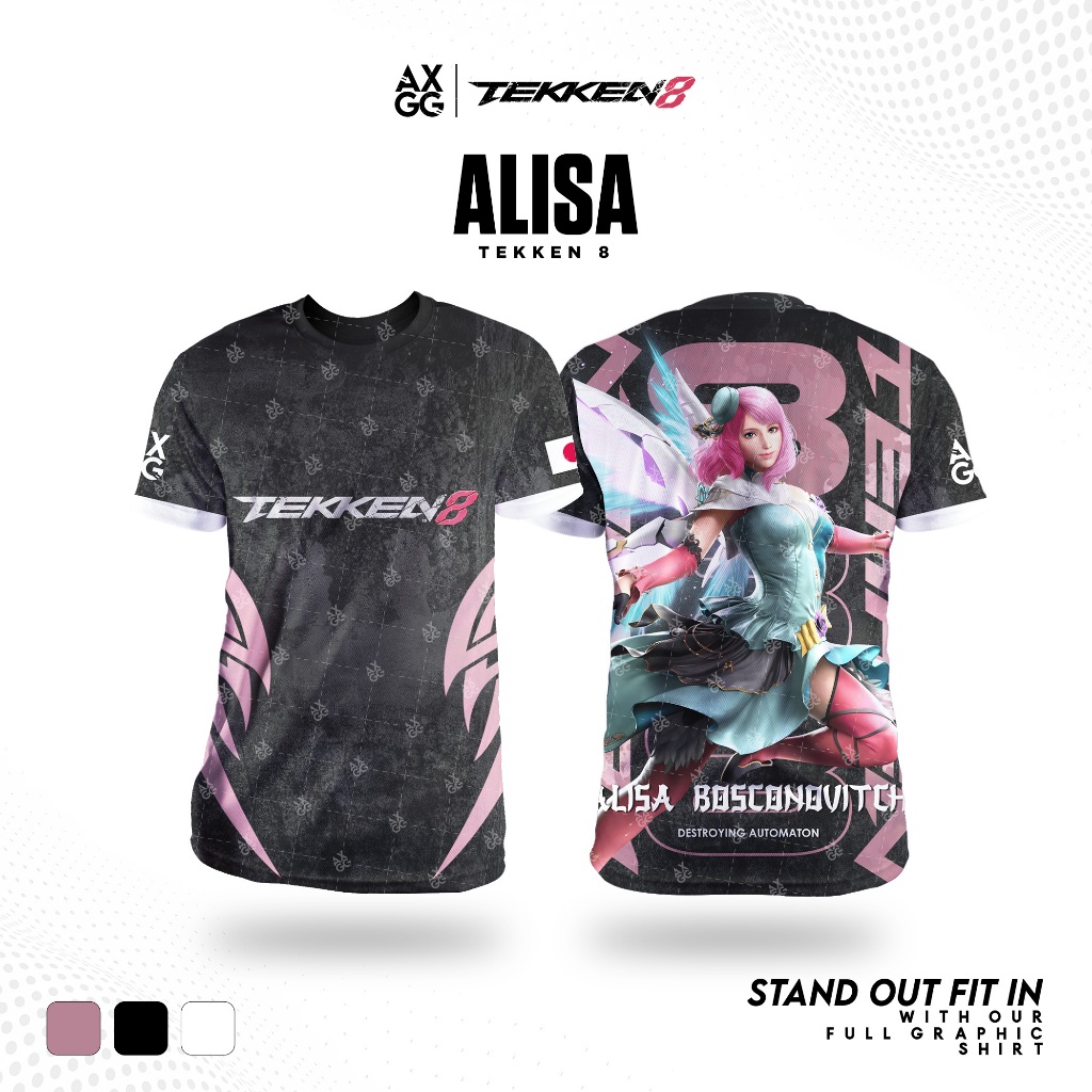 AXGG " Tekken 8 " - Raven/Alisa/Feng-Wei/Lee/Panda/Reina/Victor Gaming ...
