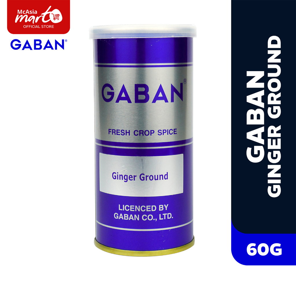 GABAN GINGER GROUND 60G (TIN CAN) - MCASIA (expire on 22 August 2025) | Shopee Philippines