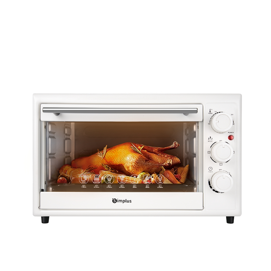 Simplus 30L/12L Electric Oven Double Konbs Bread Baking Oven | Shopee ...