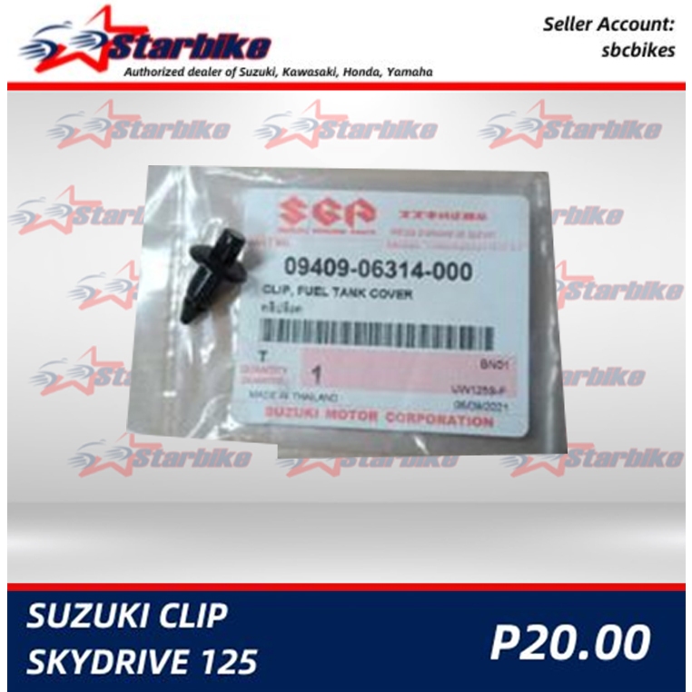 Suzuki Clip For Skydrive 125 (09409-06314-000) | Shopee Philippines