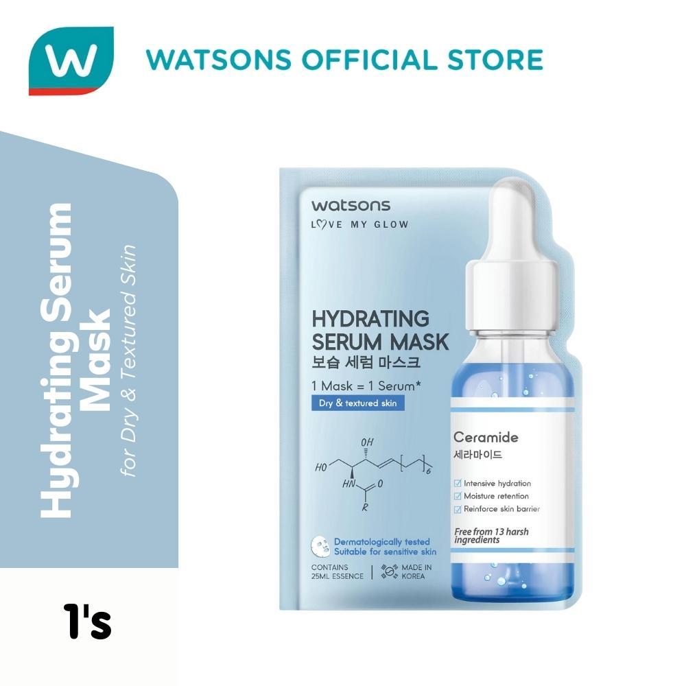 WATSONS Hydrating Serum Mask 1 sheet | Shopee Philippines
