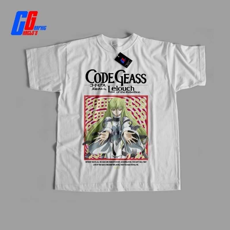 Anime C.C Code Geass Graphic T-Shirts (Unisex) | Shopee Philippines