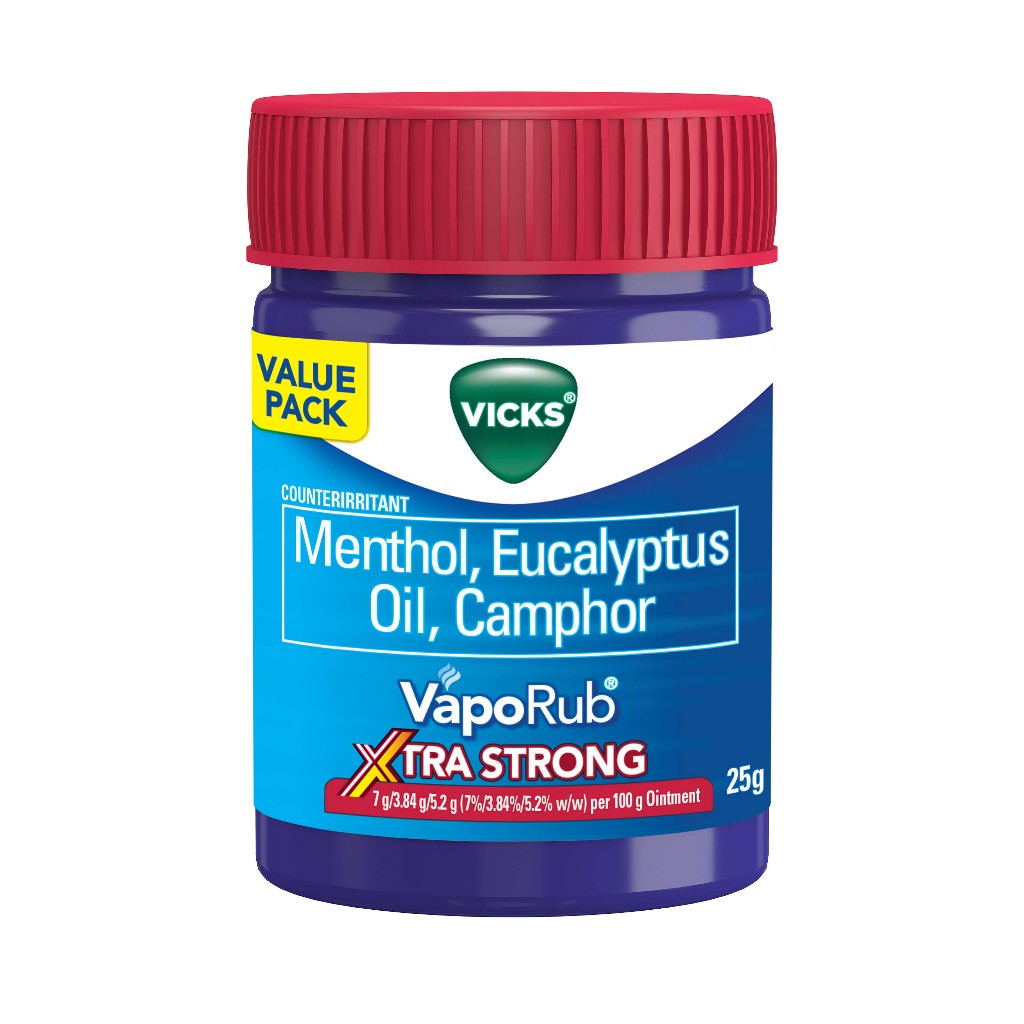 VICKS VapoRub Xtra Strong 25g | Shopee Philippines