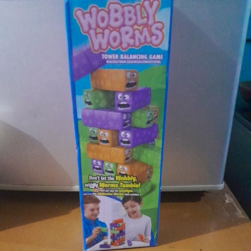 wobbly worms tower balancing game | Shopee Philippines