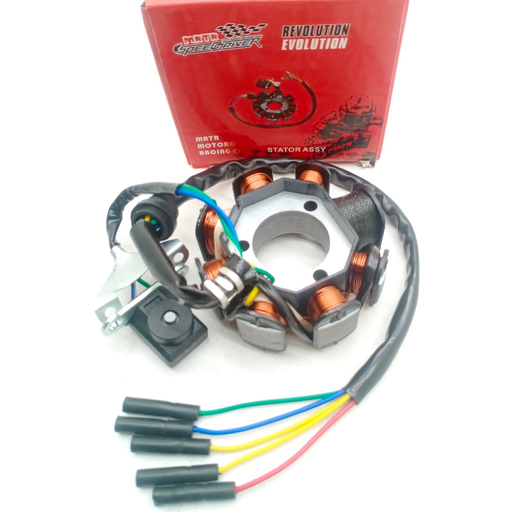 STATOR COIL ASSY - TMX125 ALPHA (5 WIRE) | Shopee Philippines