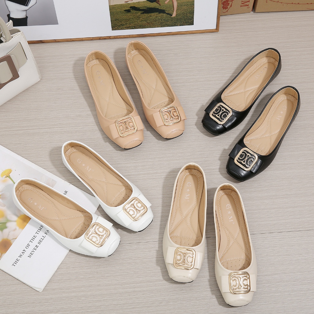 【AhSin】 Fashion Women Doll Shoes Office Flat Shoes Daily Loafer GM78 ...