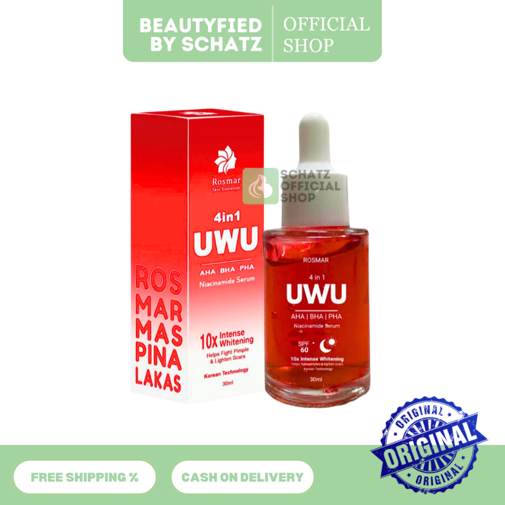 Rosmar UWU 3in1 Serum AHA+BHA+PHA | Shopee Philippines