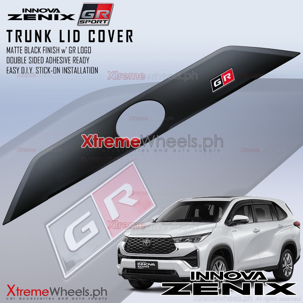 Toyota Innova Zenix 2023-2025 Gr Designed Rear Bumper Trunk Cover ...