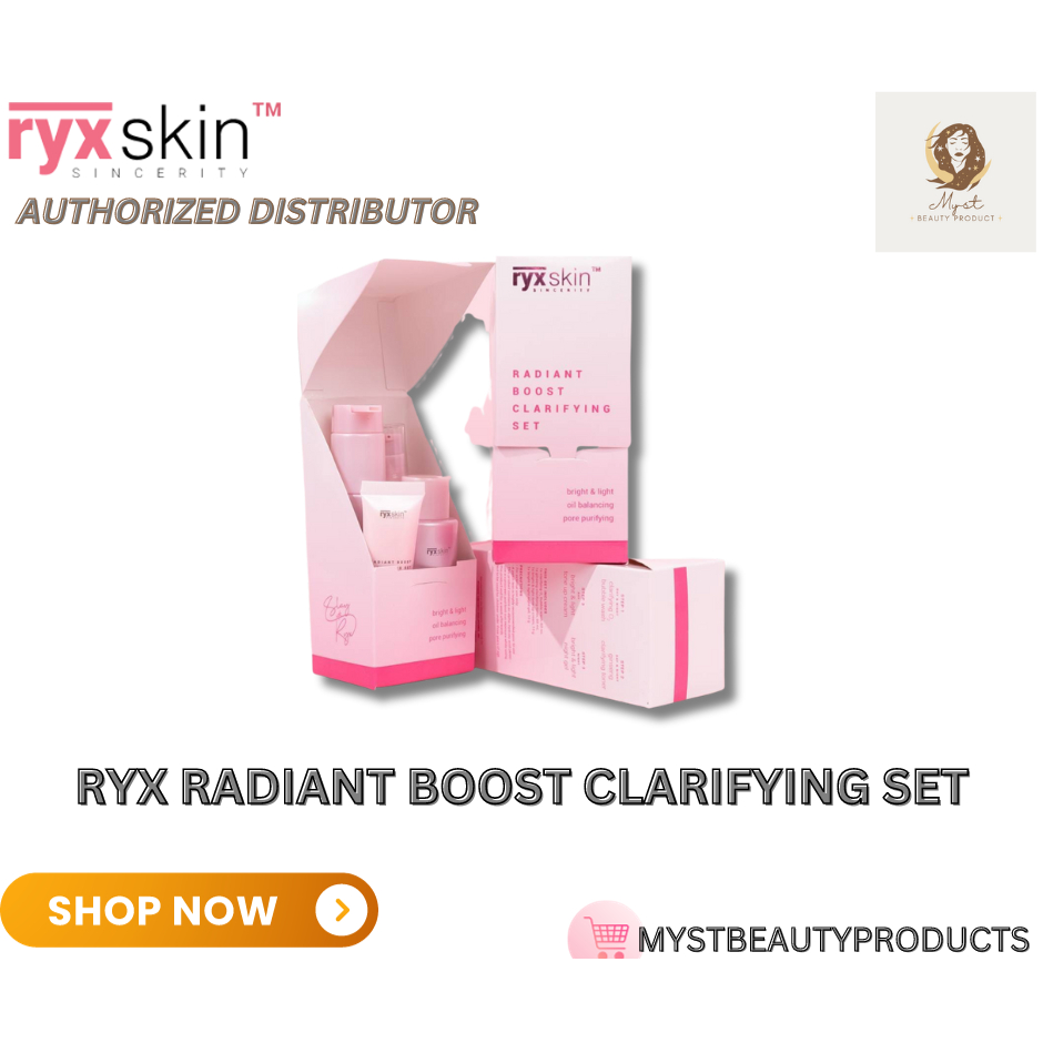 RYX SKIN RADIANT BOOST CLARIFYING SET | Shopee Philippines