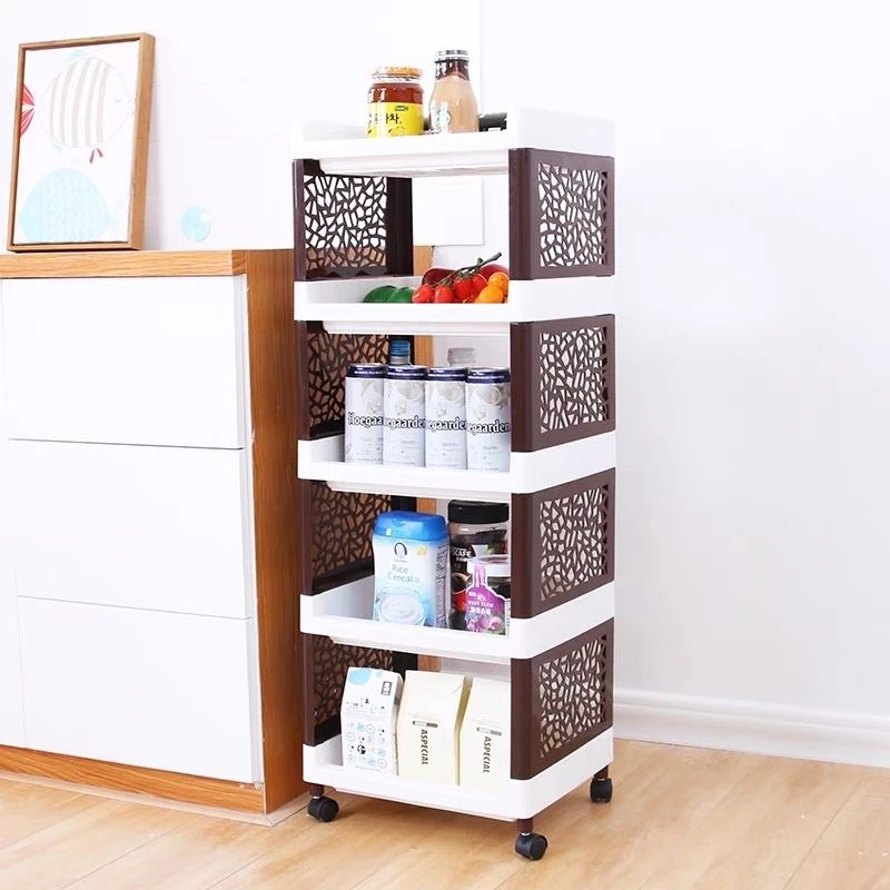 Multipurpose with wheels 3L/4L Shelf rack/utility rack | Shopee Philippines