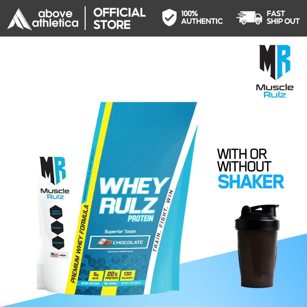 Muscle Rulz Whey Rulz Protein Powder 2lbs and 4lbs - Premium Whey ...