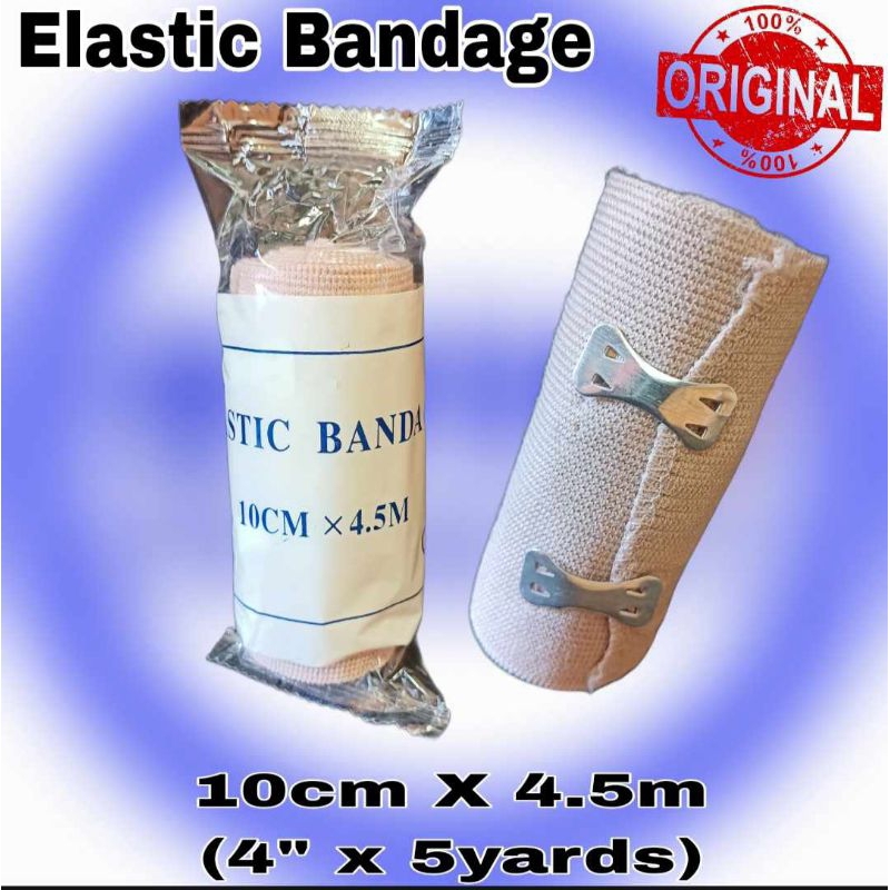 Elastic Bandage 10cm X 4m (4" x 5 yards) | Shopee Philippines