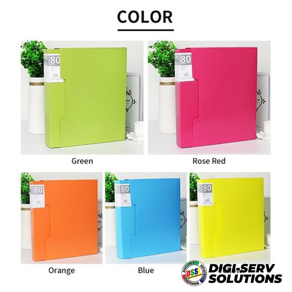 Tianse 1680 A4 Color File Booklet (80 pages) | Shopee Philippines