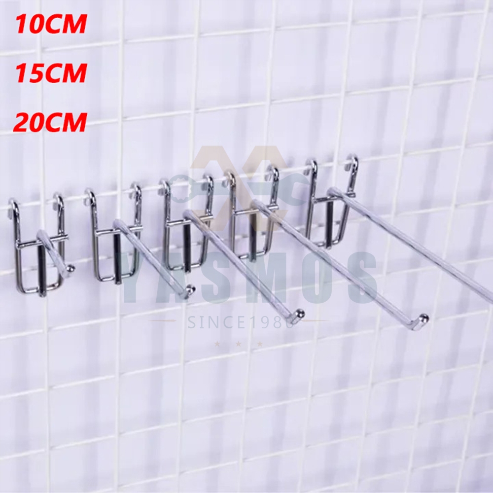 (Per Piece) Plating Heavy Duty Screen Hooks | For Grid Wall Wire Mesh ...