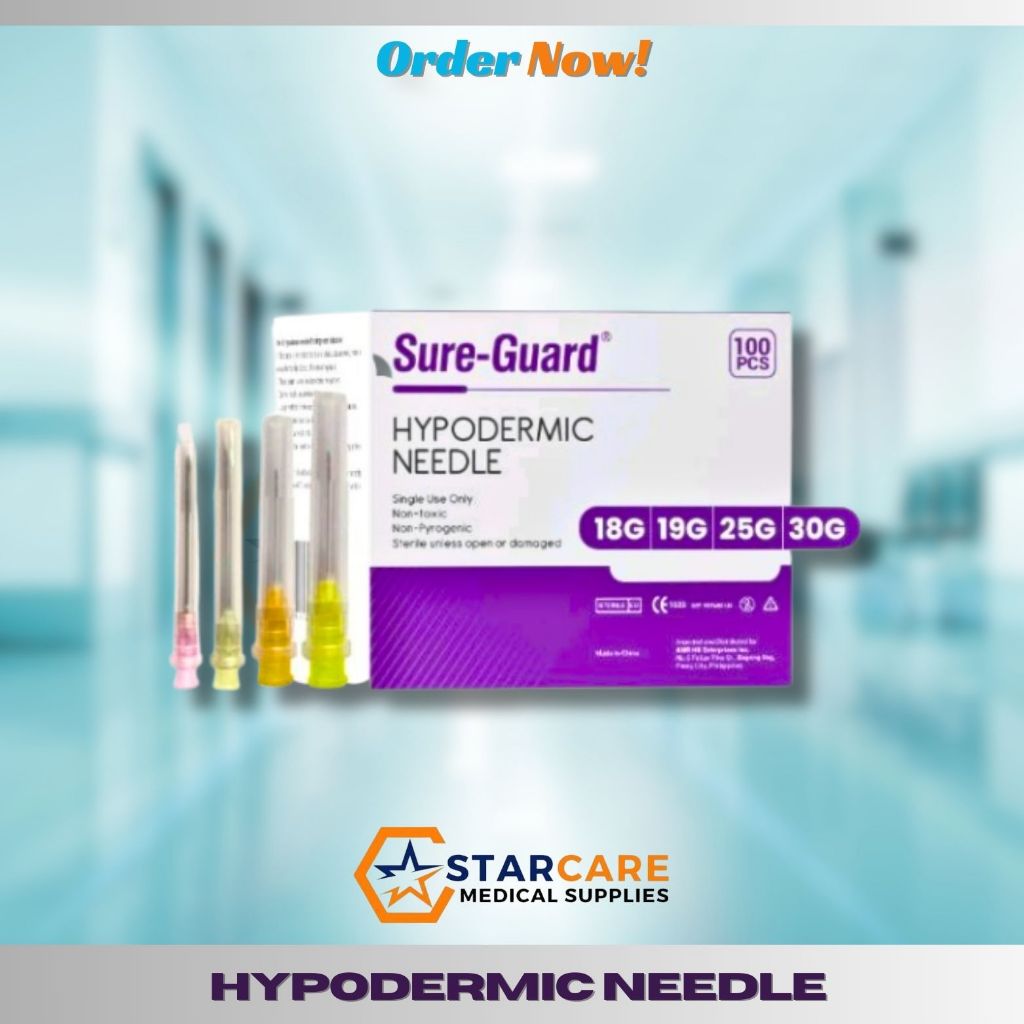 Hypodermic Needle SURE-GUARD G18/G25/30 | Shopee Philippines