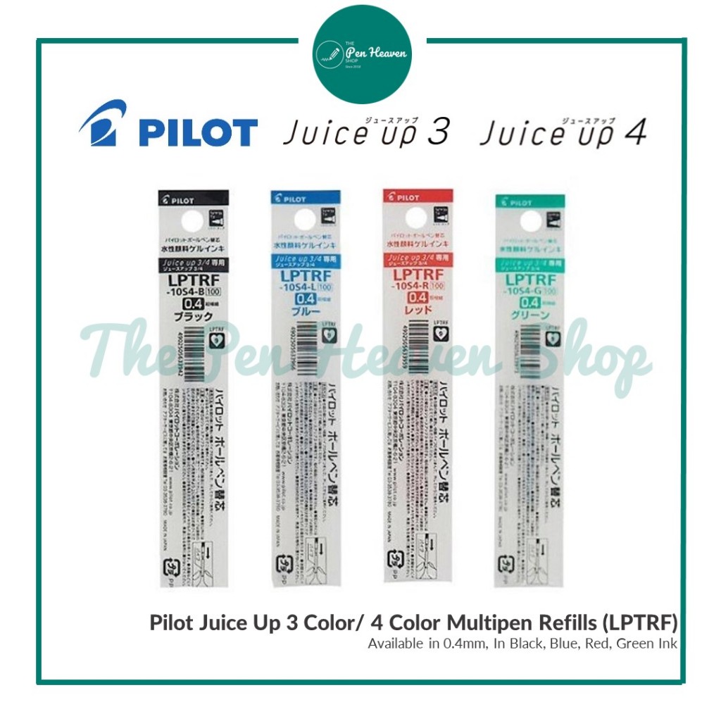 Pilot Juice Up 3 Color/4 Color Multipen Refills (Code: LPTRF) | Shopee ...