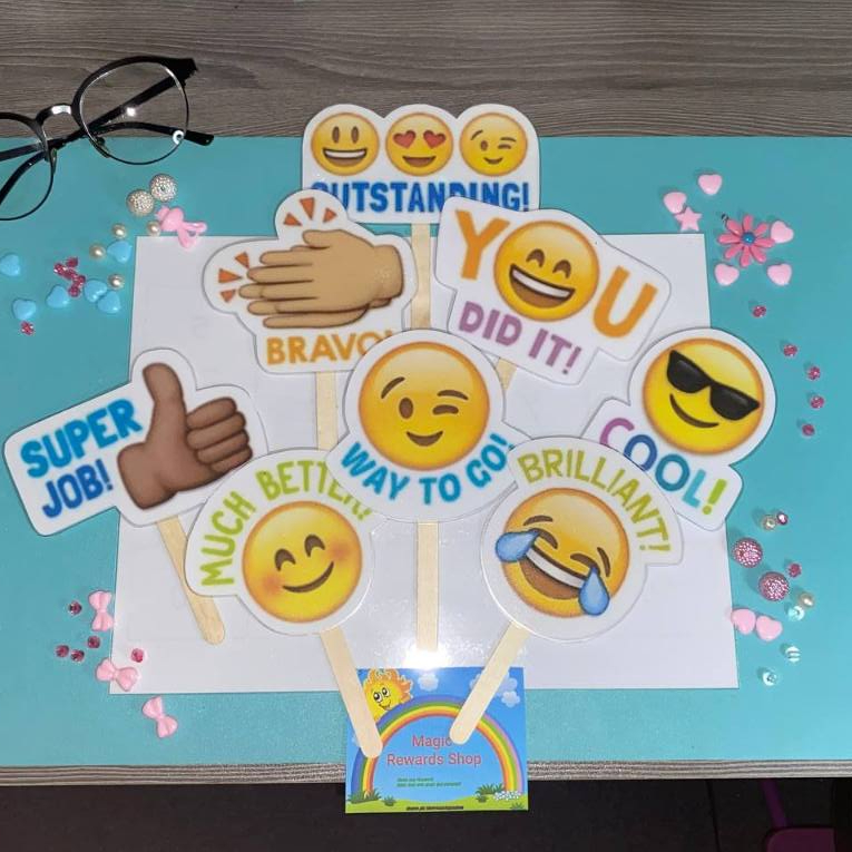 ESL Props - 8 Pieces Emoticons | Shopee Philippines