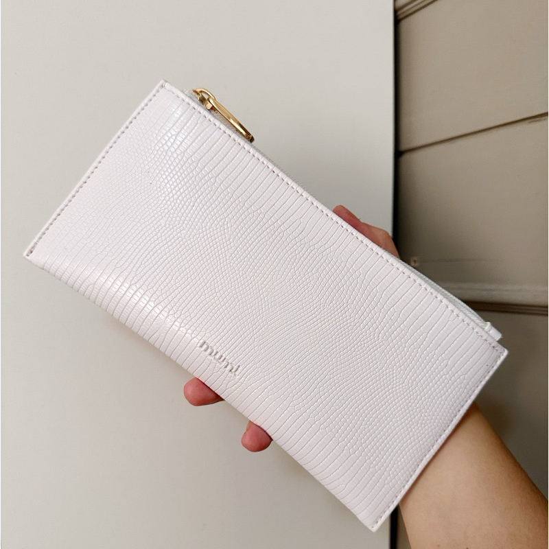 Mumi Skinny Zip Long Wallet | Shopee Philippines