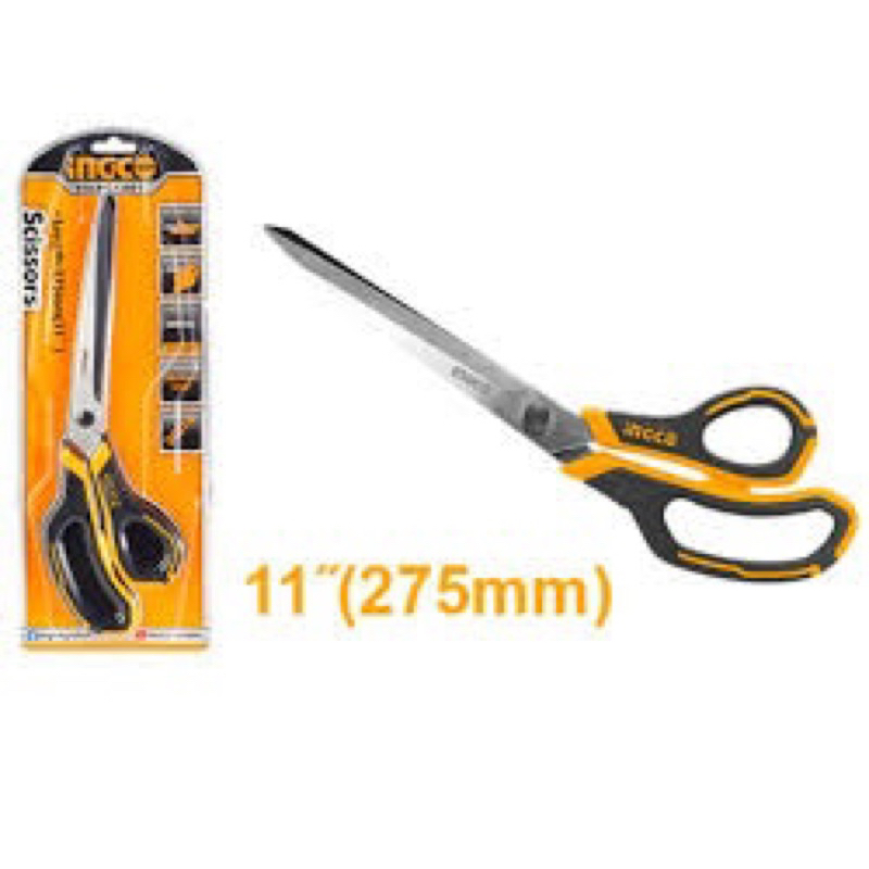 Ingco Scissors 11” - HSCRS812801 | Shopee Philippines