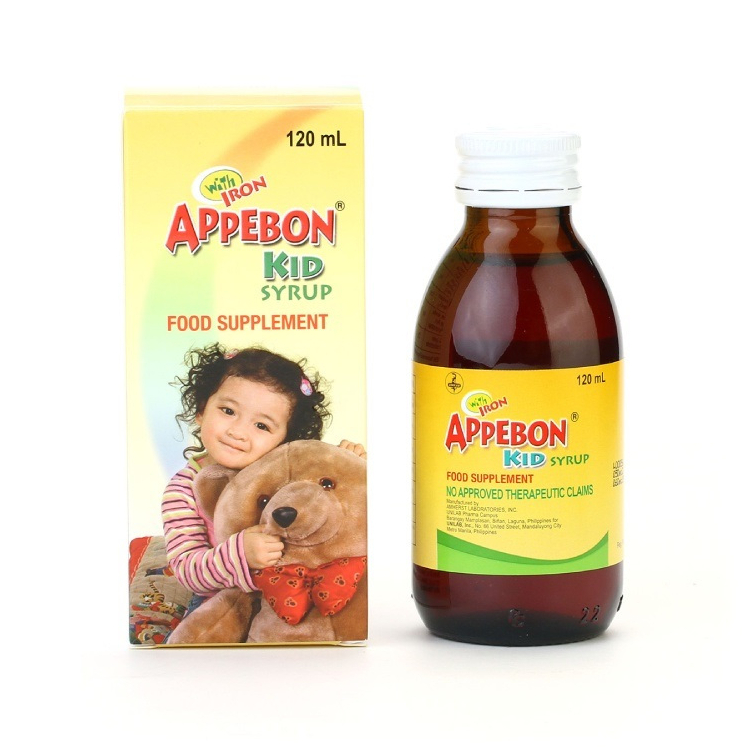 APPEBON Kid Syrup 120ml Food Supplement | Shopee Philippines