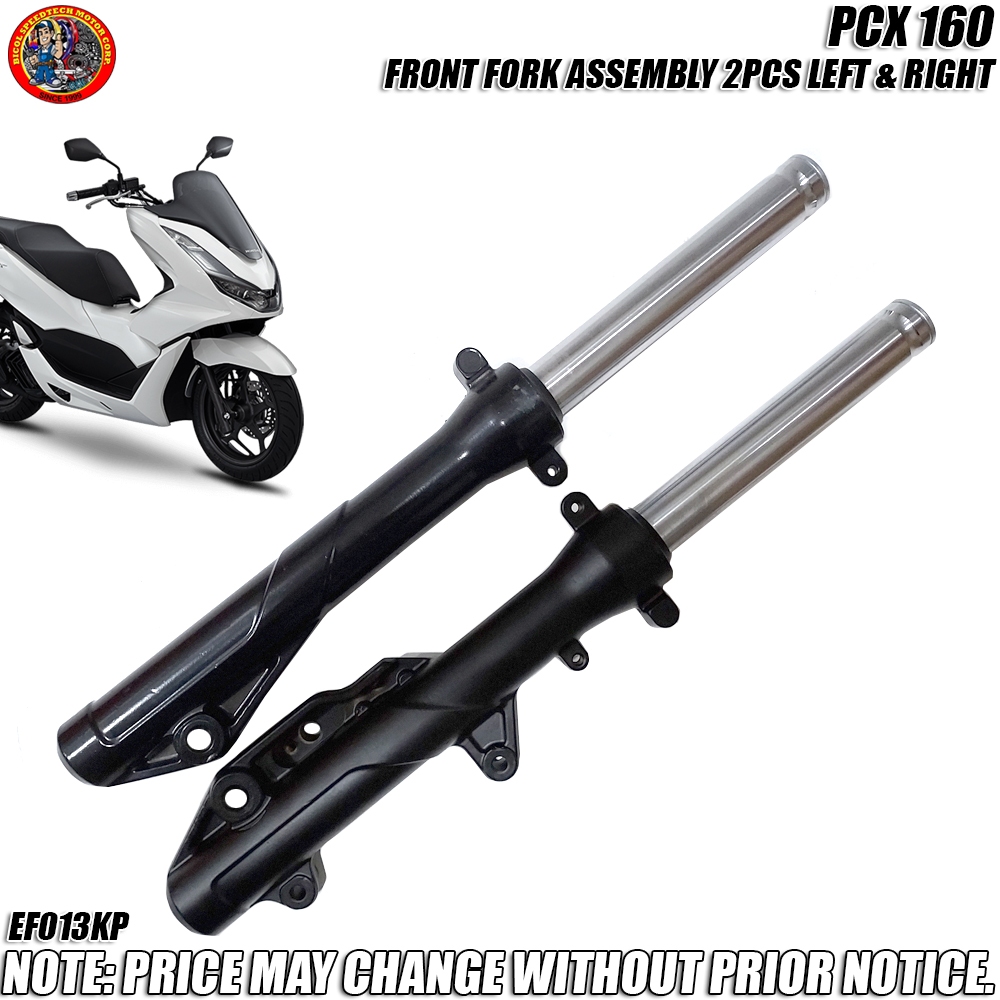 PCX 160 FRONT FORK ASSEMBLY 2PCS LEFT AND RIGHT SET (EF013KP) | Shopee ...