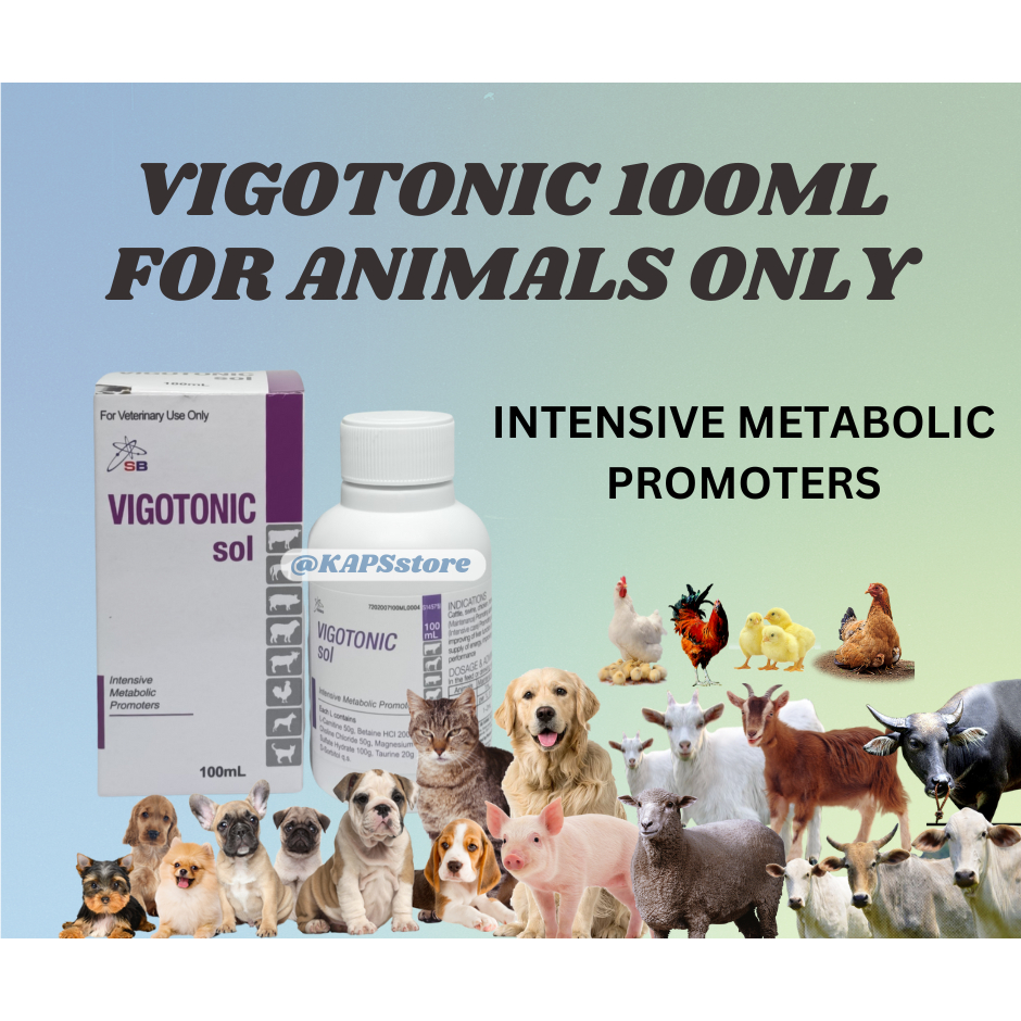 VIGOTONIC 100ml FOR ANIMALS ONLY | Shopee Philippines