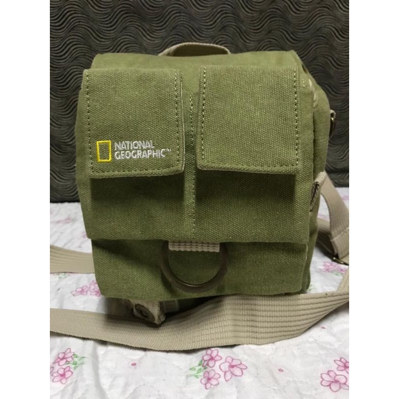 National Geographic unisex 2 way bag super tibay canvas like new ...