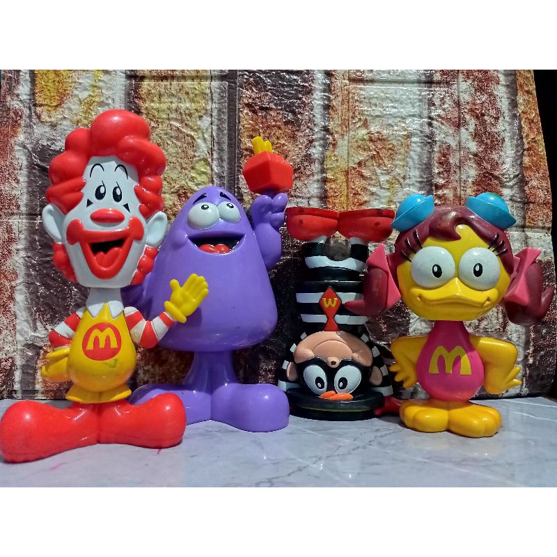 McDonald's Happy Meal (Pre-Loved) Toys Ronald's & Friends | Shopee ...
