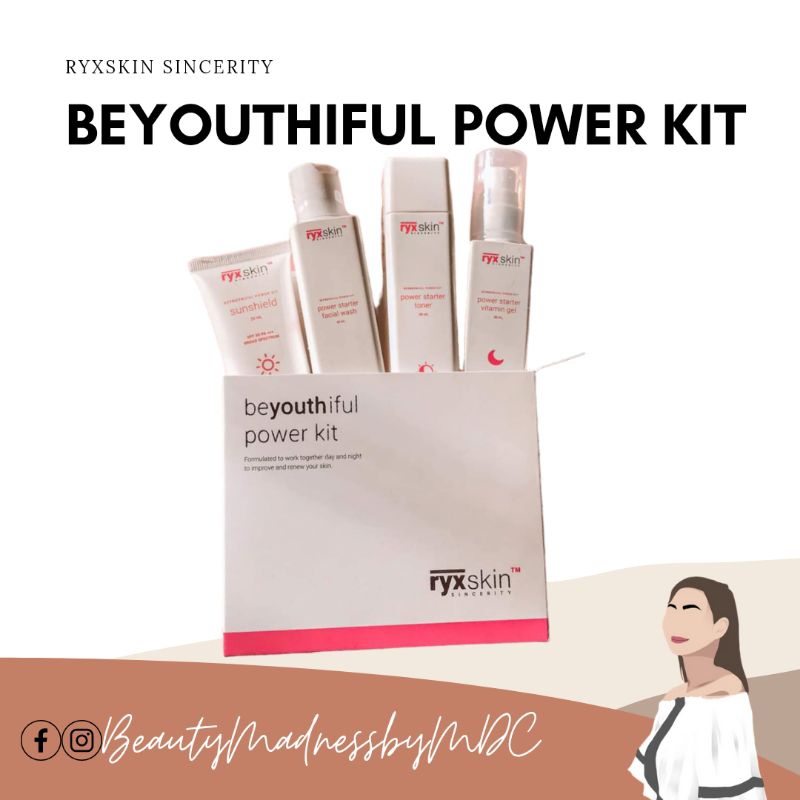 RyxSkin Beyouthiful Power Kit (OG Starter Kit) | Shopee Philippines