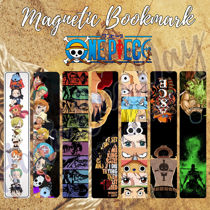 ONE PIECE Magnetic Bookmarks ver. 1 | Shopee Philippines