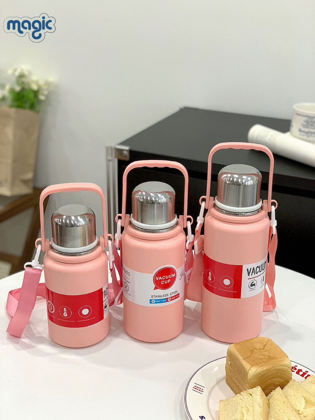 900/1200/1500ml Large Capacity Vacuum Thermos Cup High Quality 316 ...