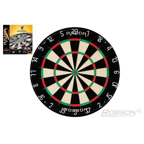 Robson Sportscraft Darts RAZOR DARTBOARD | Shopee Philippines