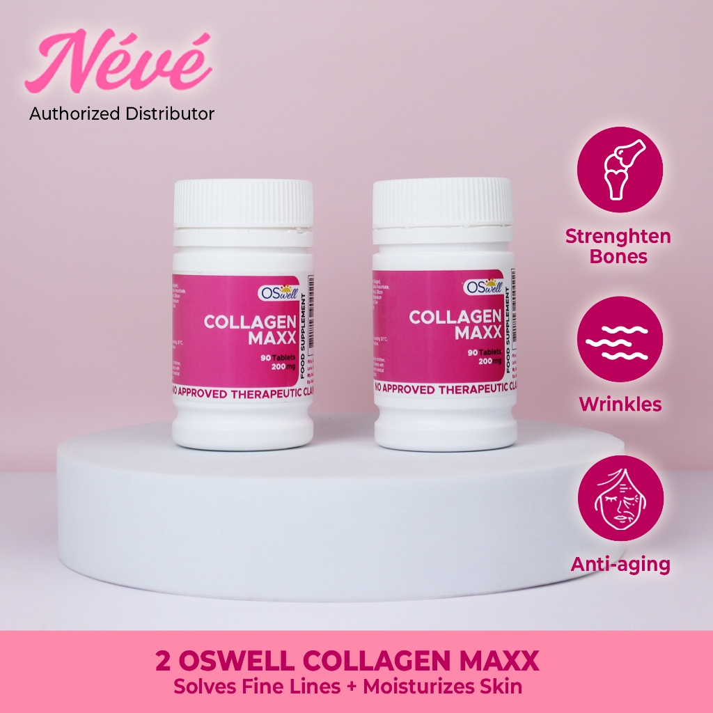 OSwell B1T1 Collagen Maxx for Anti-Aging 200mg 90 Tablets FDA APPROVED ...
