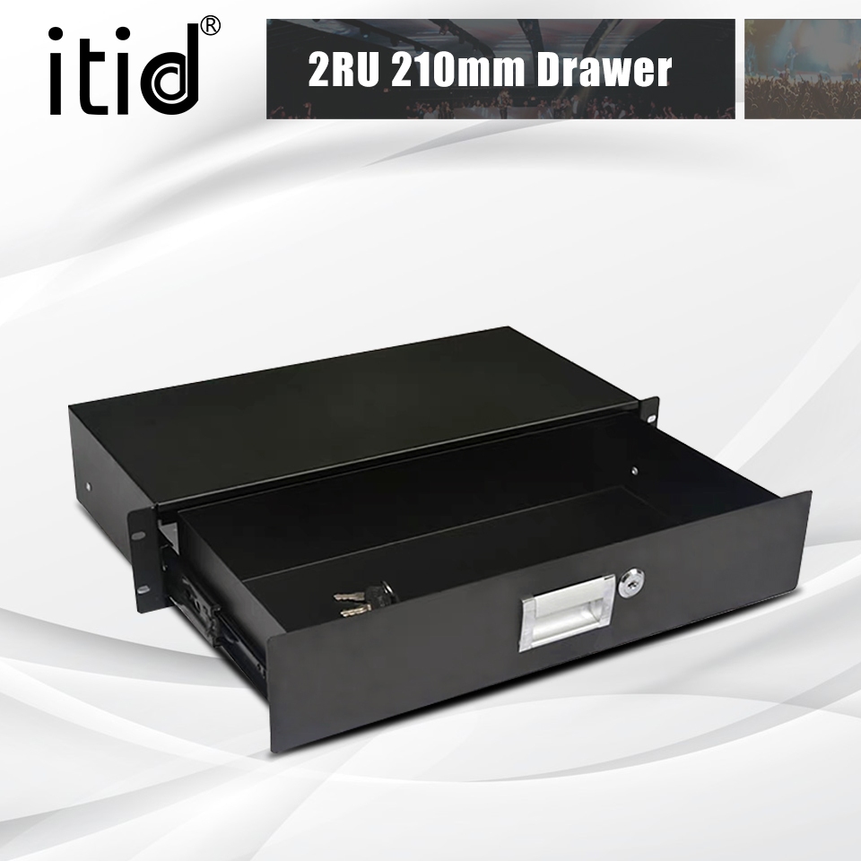 itid 2RU 20cm Drawer with Lock and Track for 19" ABS Tourcase | Shopee ...