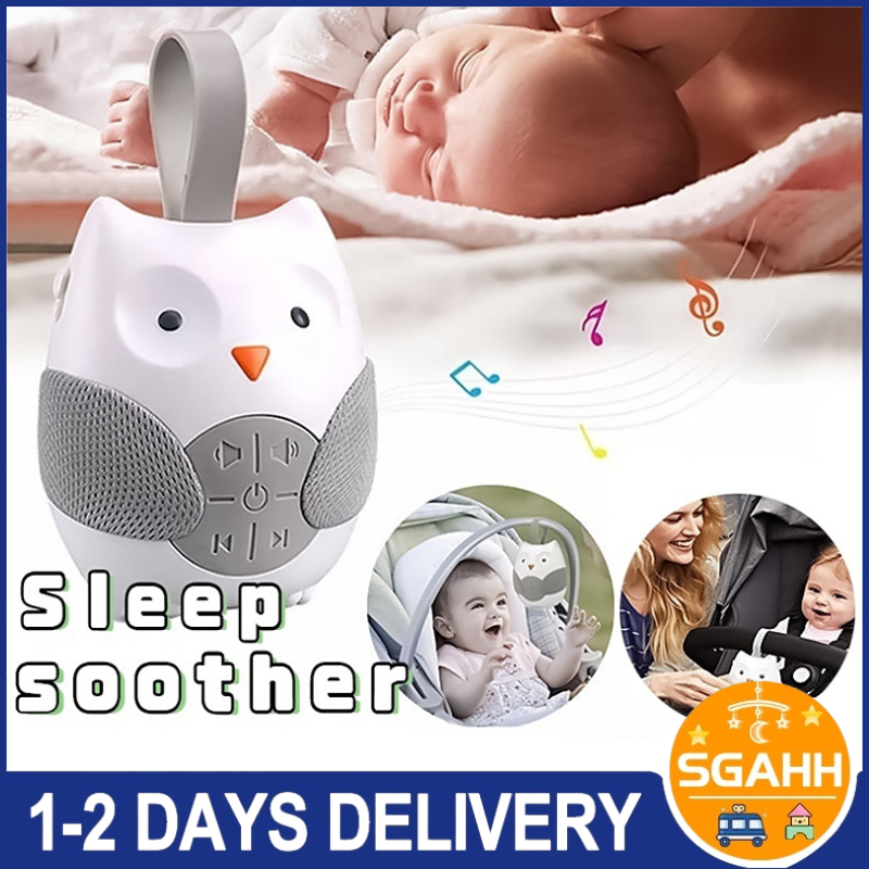 Baby Sleeping Music Player Owl Shaped White Noise Machine for Baby ...
