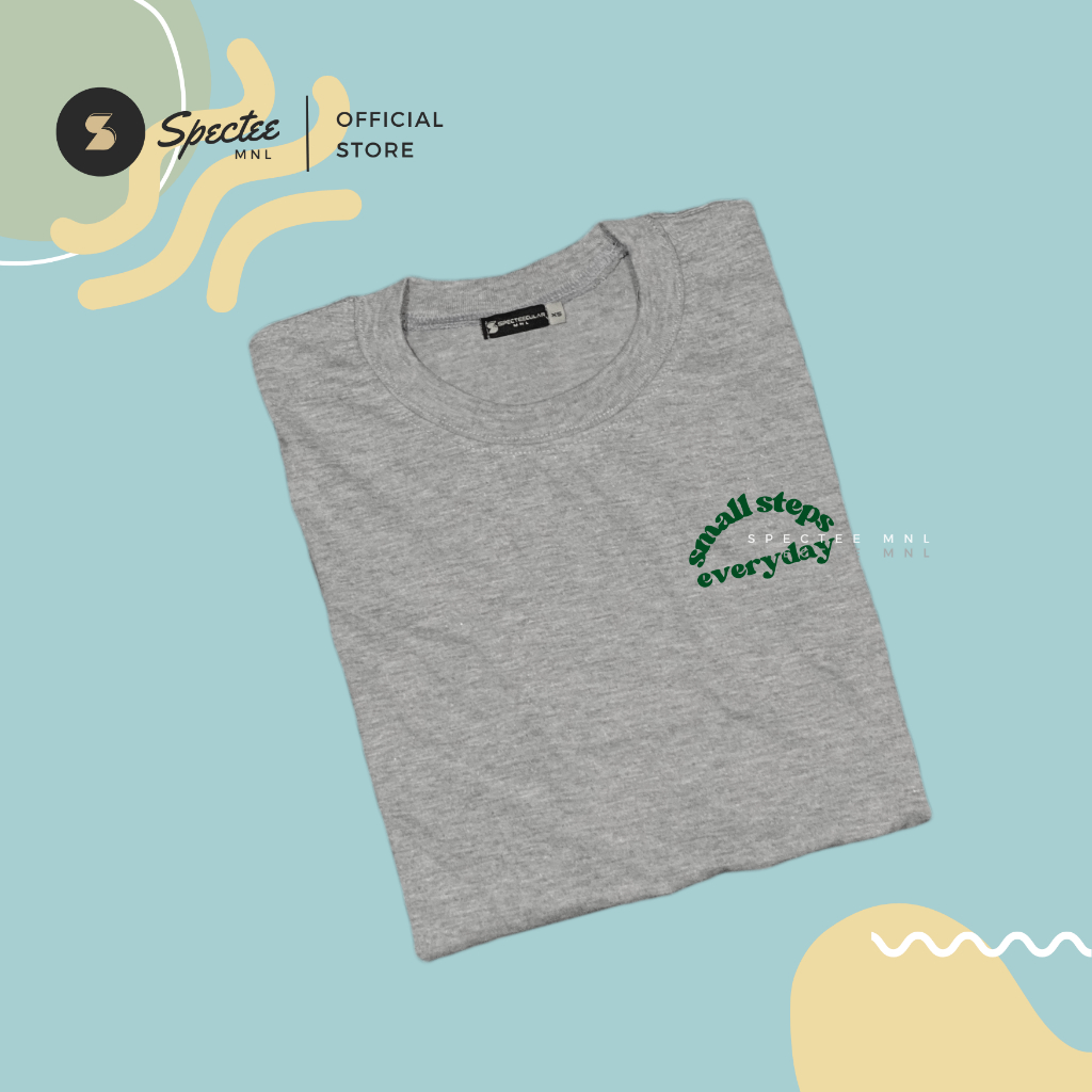 Mini Print Statement T-shirts | Spectee MNL Collection | Tees | Shopee ...