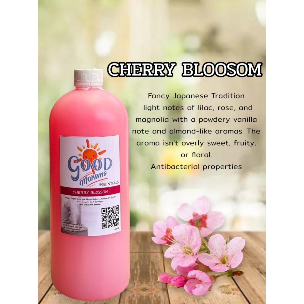 Good Morning Cherry Blossom Premium Water Based Essential Oil Air ...
