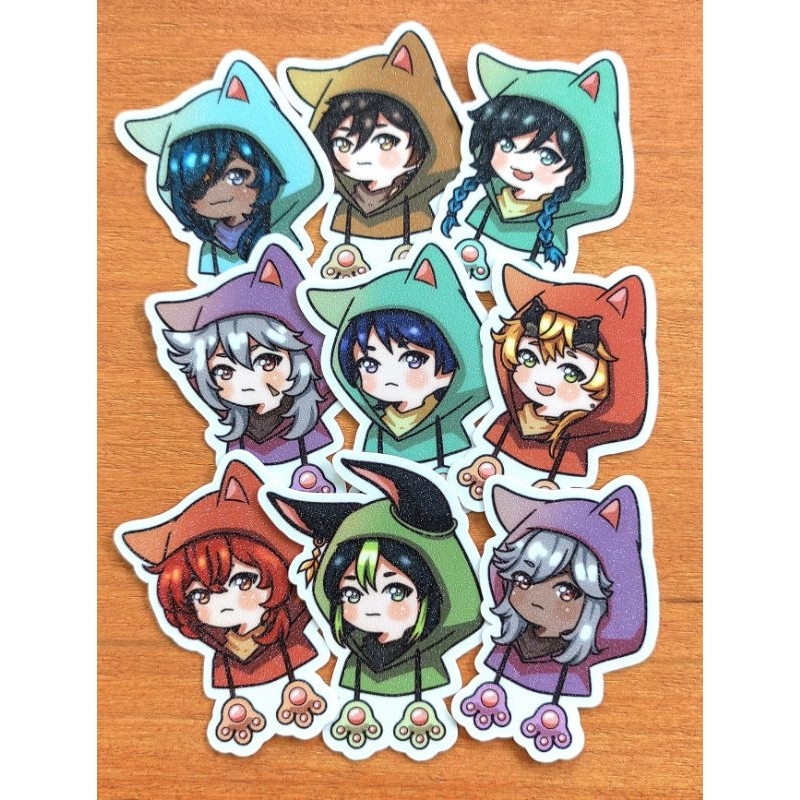 Genshin Impact Catto Sticker | Shopee Philippines