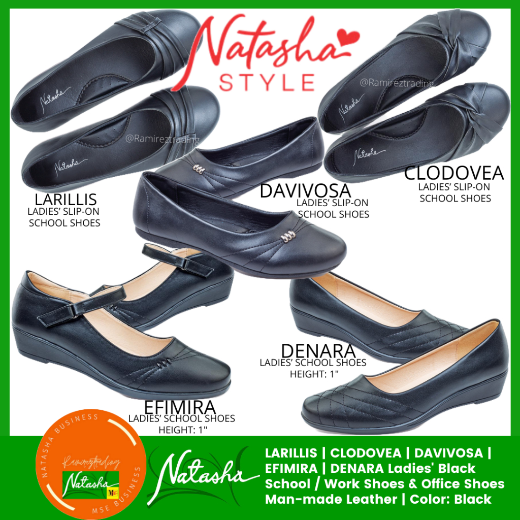 NATASHA BLACK SHOES FOR LADIES SCHOOL SHOES | LARILLIS | CLODOVEA | DAVIVOSA | METRO | ISETTE ...