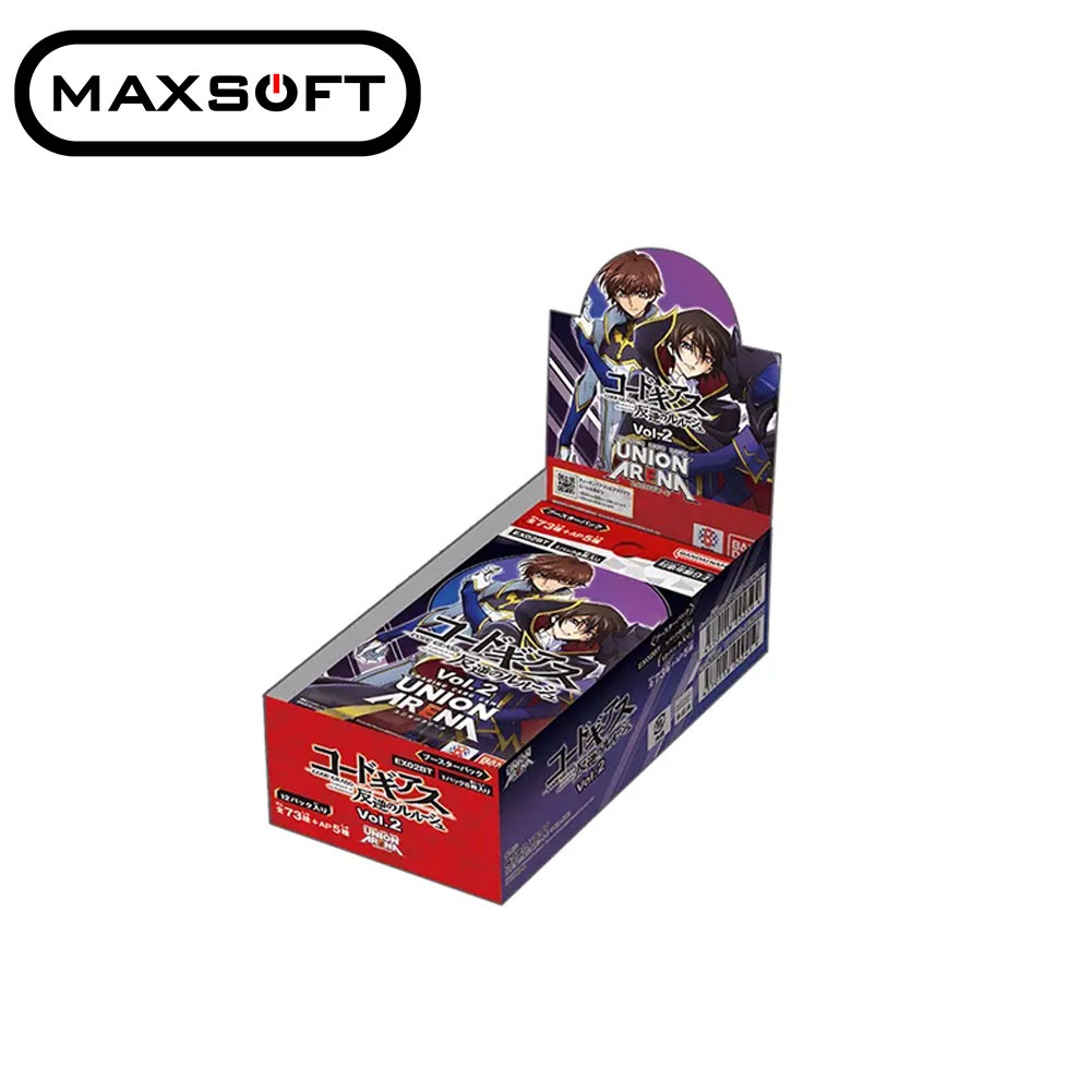 UNION ARENA TCG: Code Geass Lelouch of the Rebellion Vol.2 Booster BOX ...