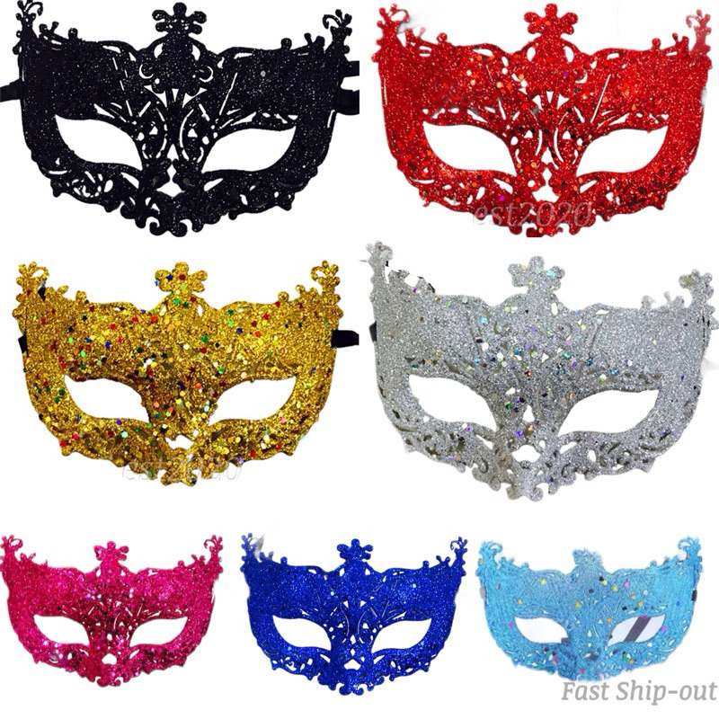 Cutesy Mask Luxury Venetian Masquerade Mask Women Girls Sexy Fox Eye ...