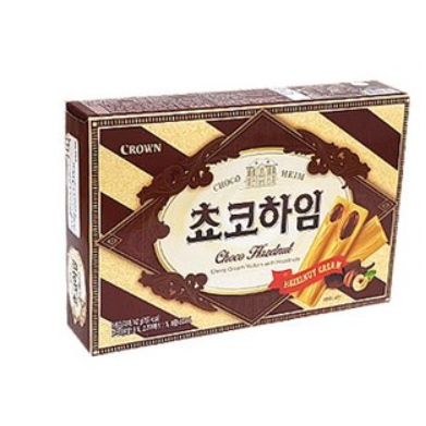 DAISO KOREA - Crown Chocoheim Chocolate Wafer 284g | Shopee Philippines