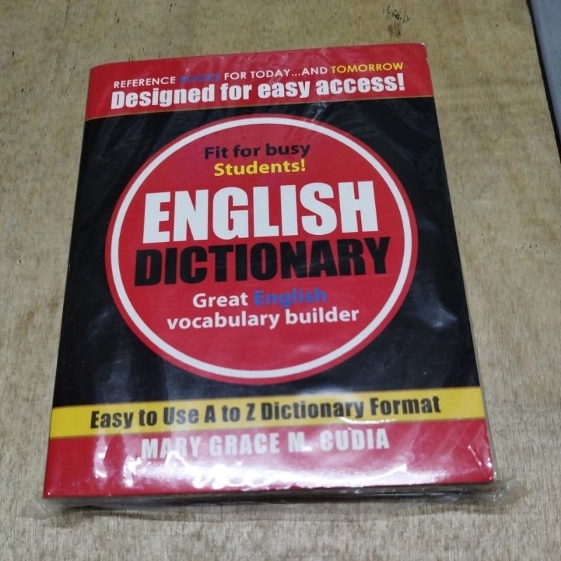 English Dictionary (great English vocabulary builder) | Shopee Philippines